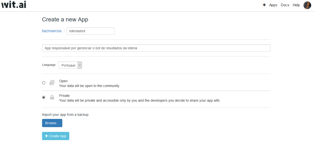 Como Criar um Bot Utilizando o Wit.ai | Luiz Marcus